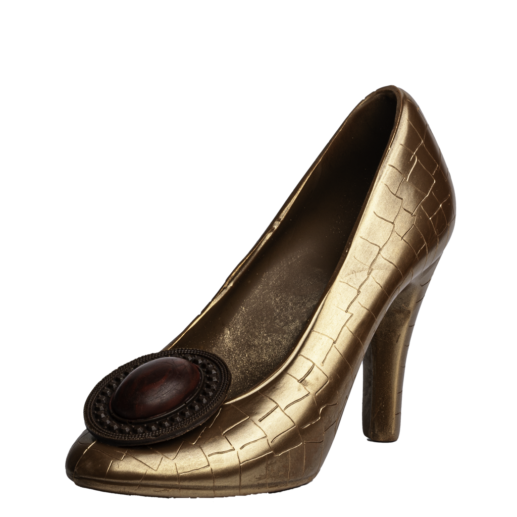 NEW DESIGN- DAIRY-FREE/VEGAN MILK CHOCOLATE SHOE | Azra Chocolates